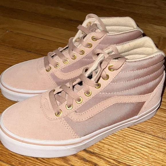 Vans | Shoes | Metallic Pink Rose Gold Vans Old Skools | Poshmark